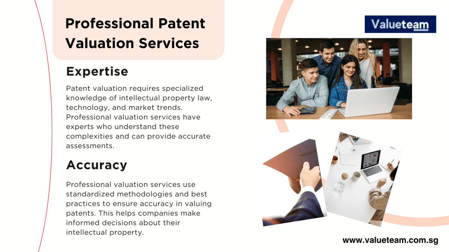 Professional Patent Valuation Services by Valueteam